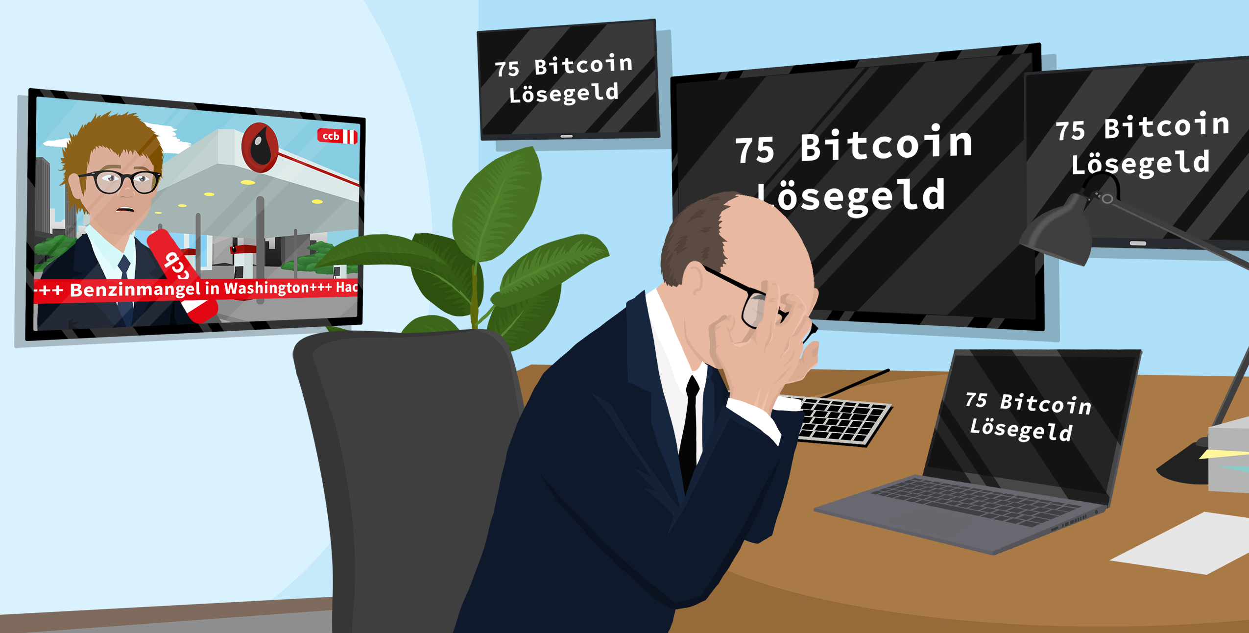 Ransom attack on Colonial Pipeline